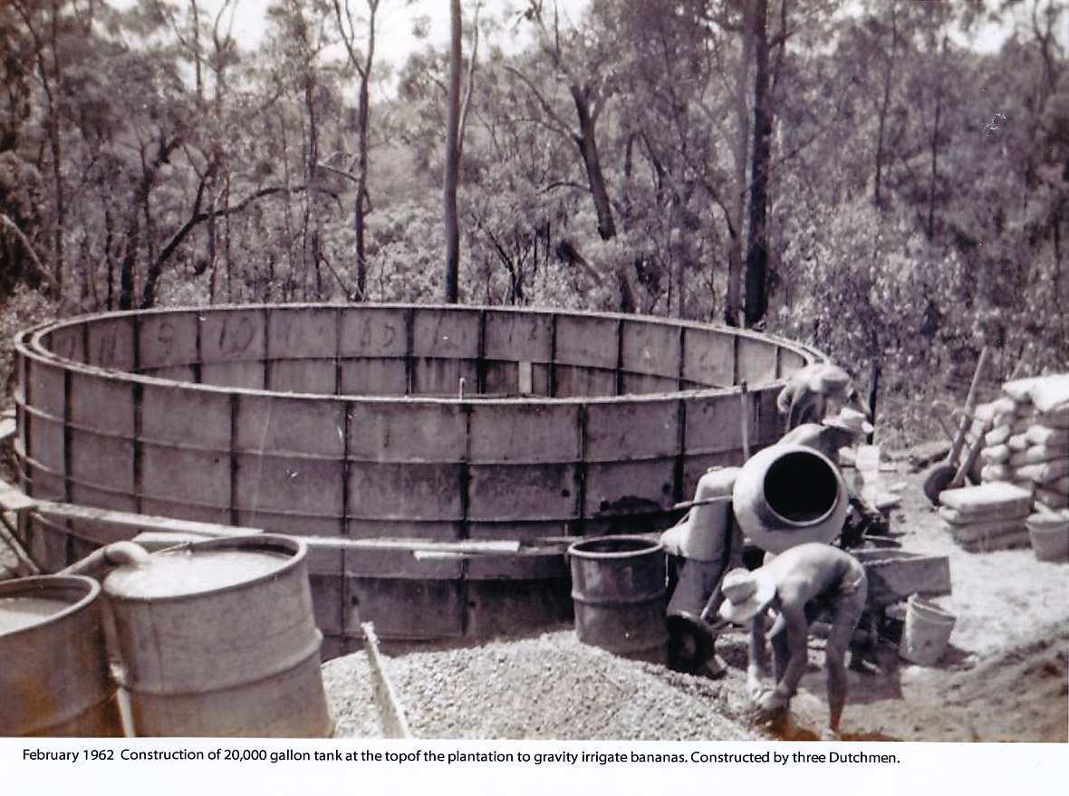 Water Tank construction – The Gap Historical Society